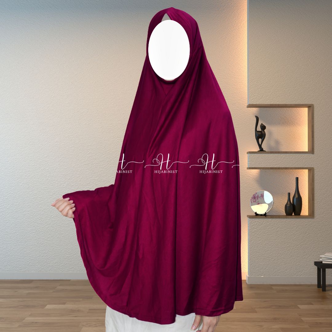 Makhna Hijab - Ruby Red – hijabinist